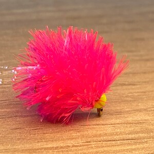 Pink Blob Fishing Flies Set of 2 - Etsy