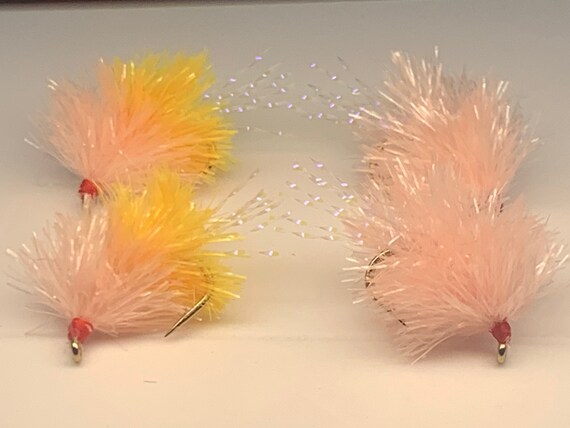Set of 4 Blob Fishing Flies - Etsy