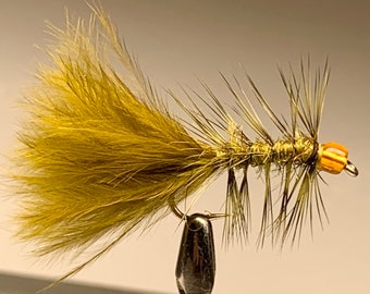 Pumpkin Head Flies Set of 6 | Etsy