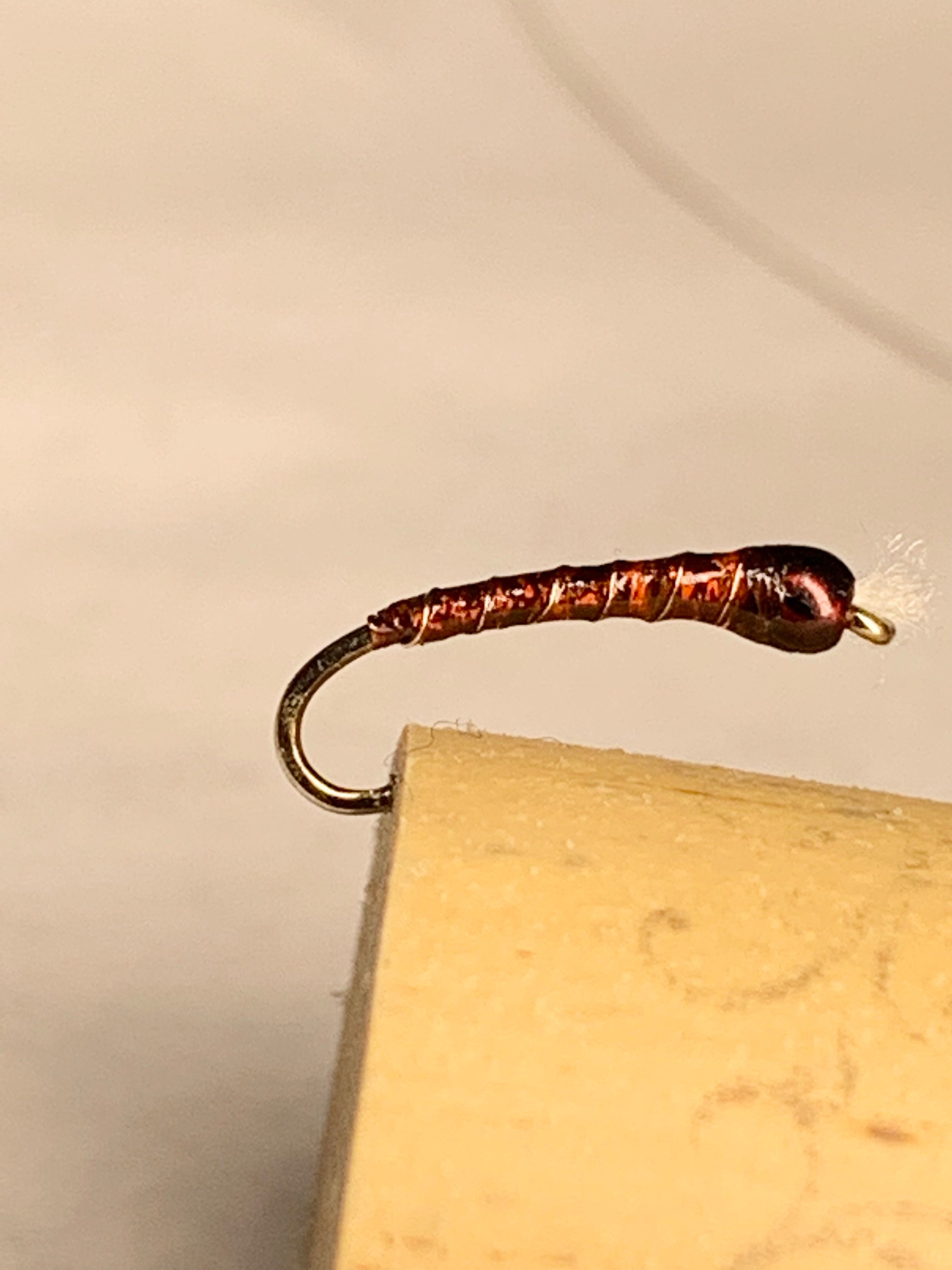 Set of 3 Holographic Brown Chironomids - Etsy
