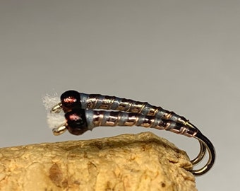 Blue Dun Chironomids Set of 3 - Etsy