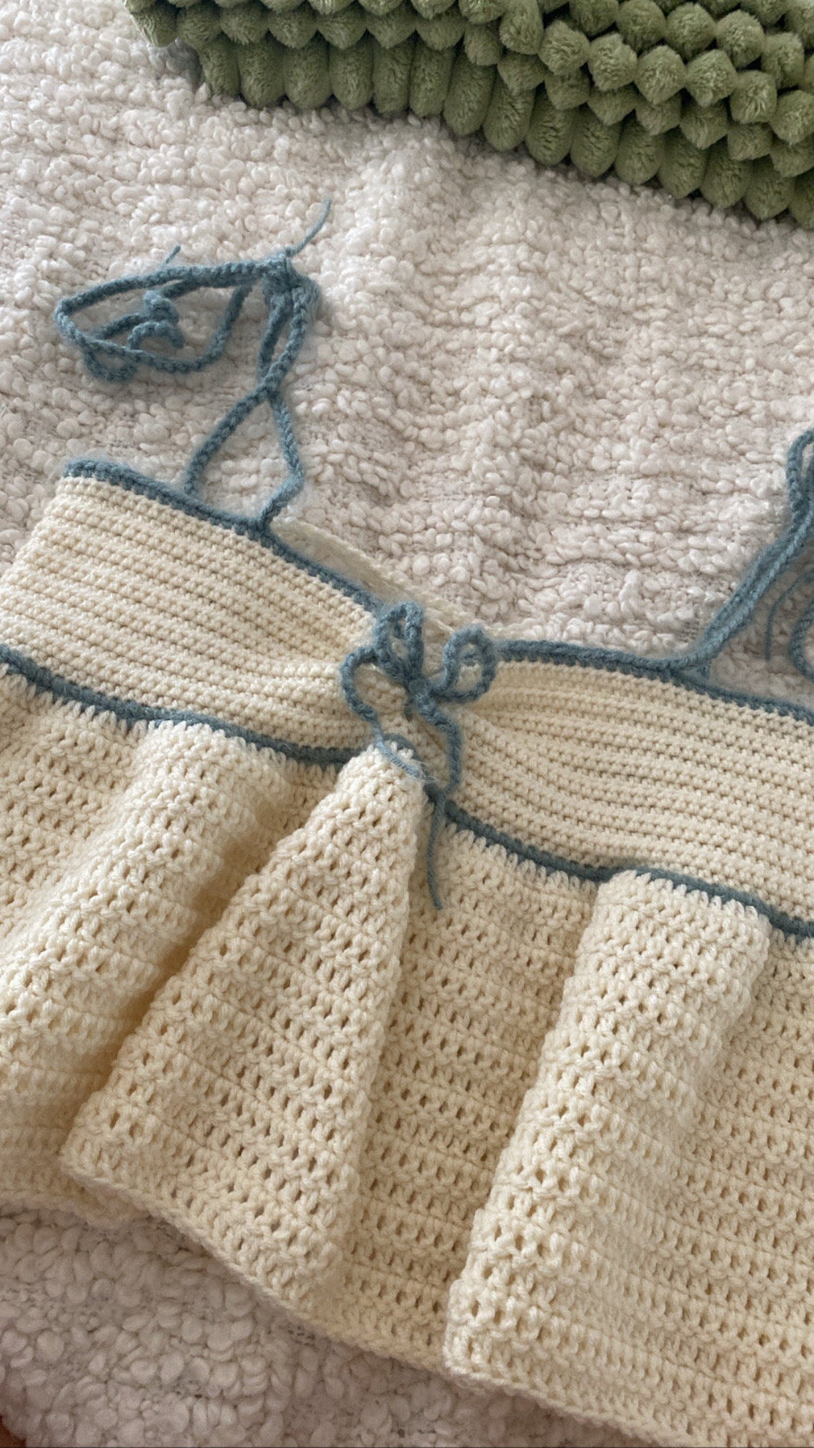 Crochet Baby Doll Ruffle Top PATTERN - Etsy