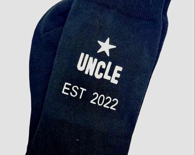 Custom Uncle Socks-gift for Uncle-uncle Gift-best Uncle Ever-brother ...