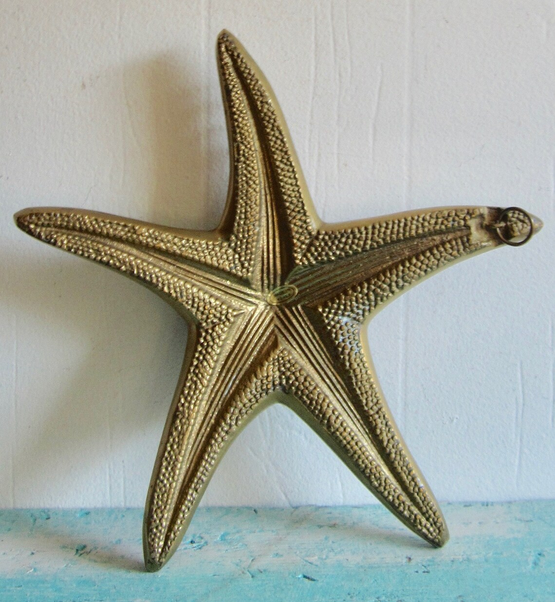 Vintage Starfish Sculpture Solid Brass Fish Star Wall Art | Etsy