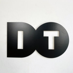 Do It Wood Wall Art, Wood Signs, Motivational Wall Decor, Wall Sign ...