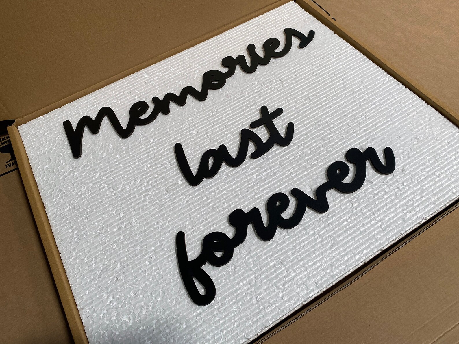 Memories Last Forever Wood Wall Sign Bedroom Wall Decor | Etsy