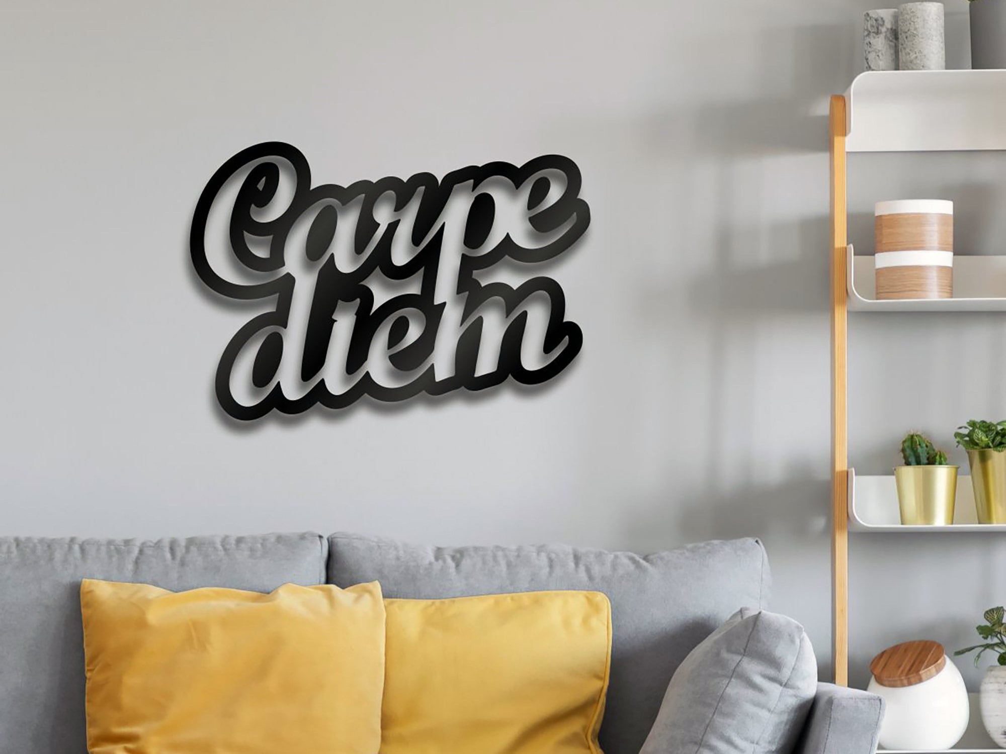 Carpe Diem Wood Sign Wooden Wall Decor Wood Wall Sign Carpe - Etsy UK