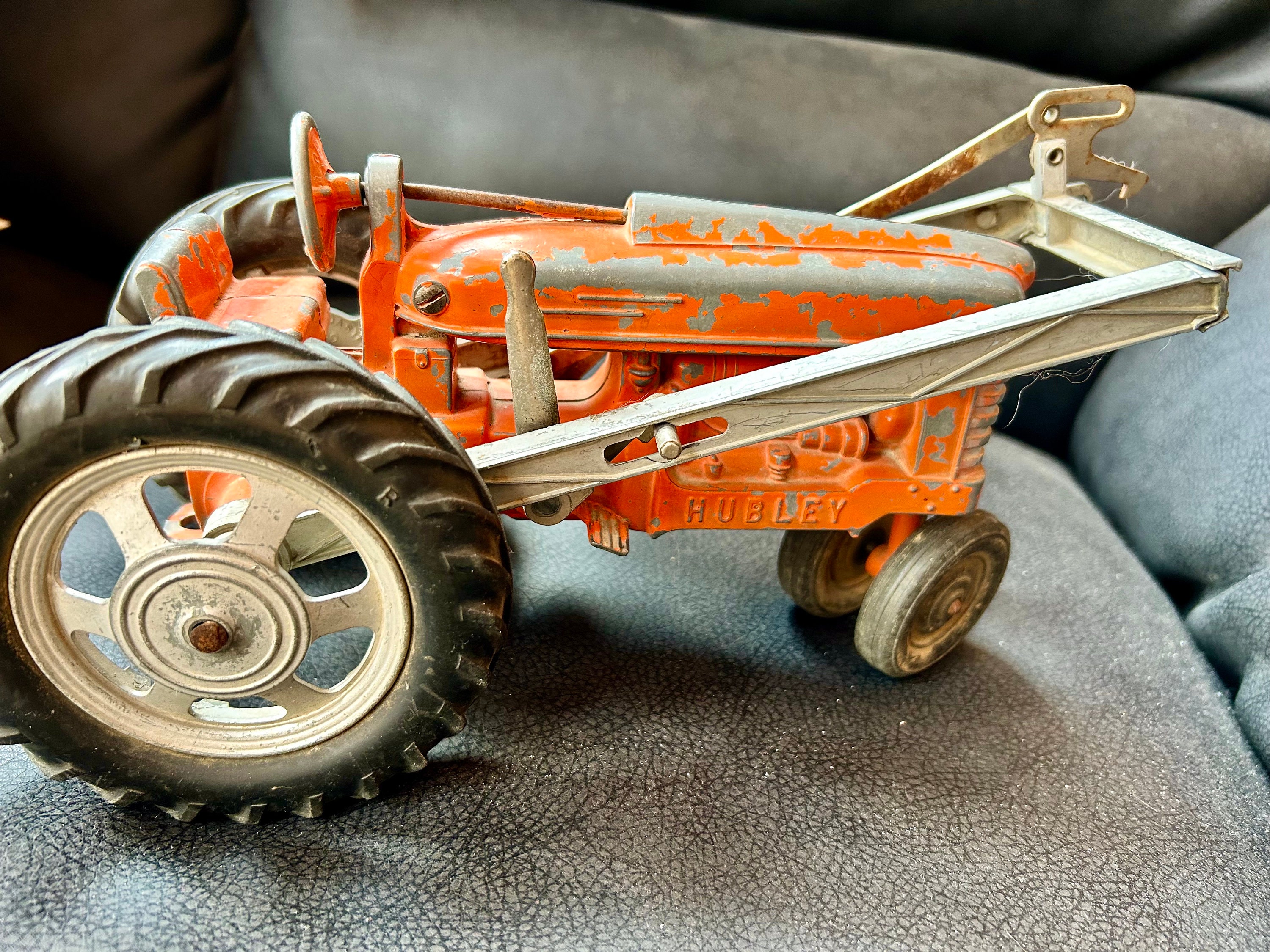 Vintage Hubley Diecast Tractor - Etsy