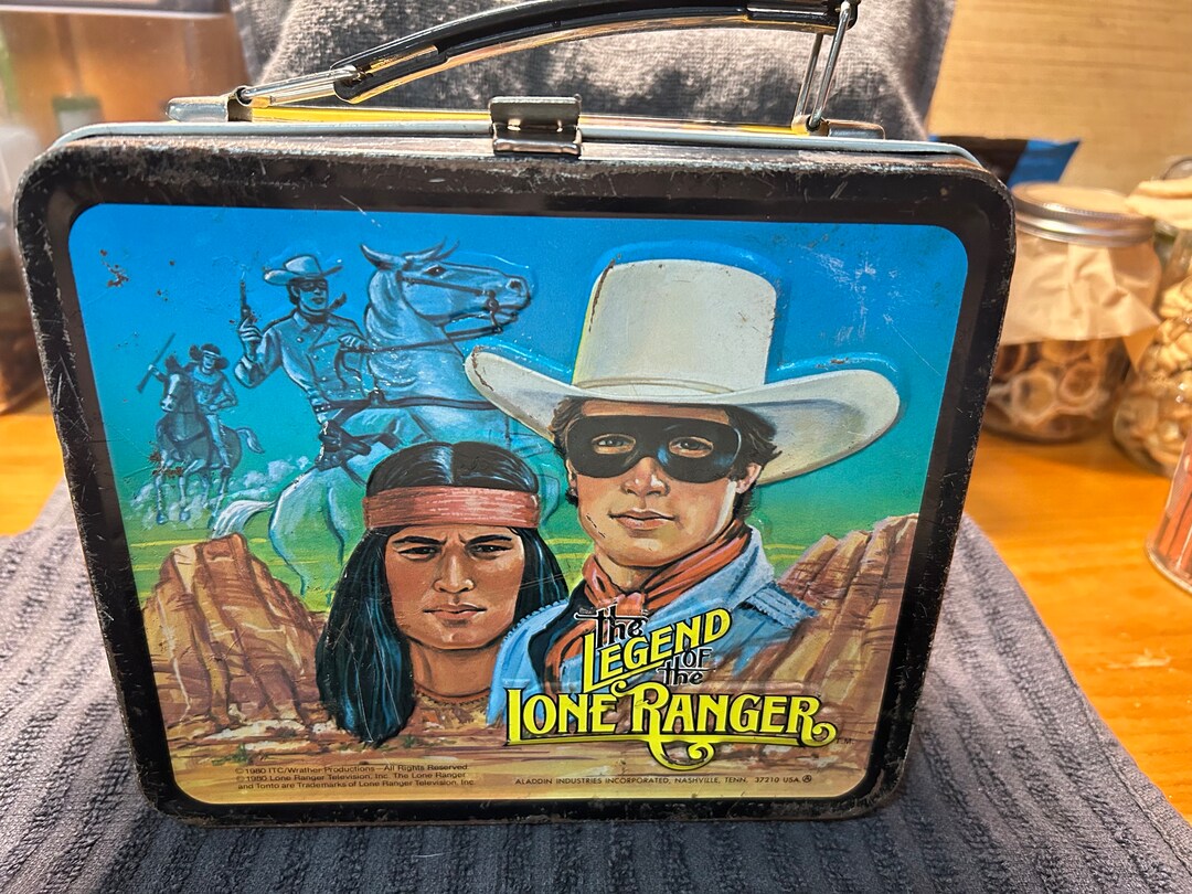 Vintage the Legend of the Lone Ranger Lunchbox - Etsy