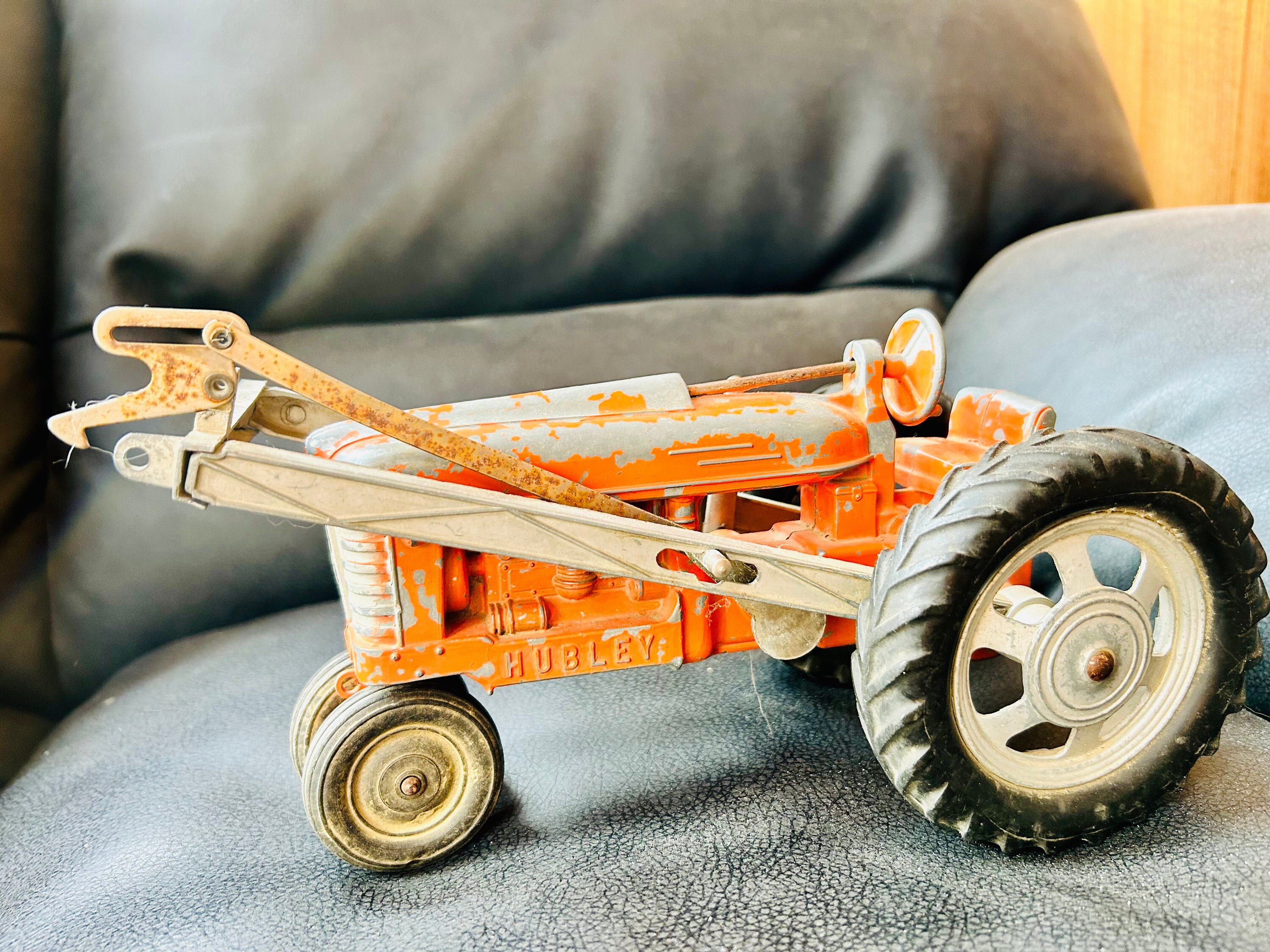 Vintage Hubley Diecast Tractor - Etsy
