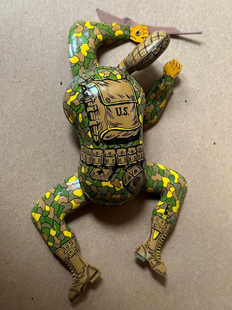 Vintage1957 Commando Joe by Ohio Art - Etsy