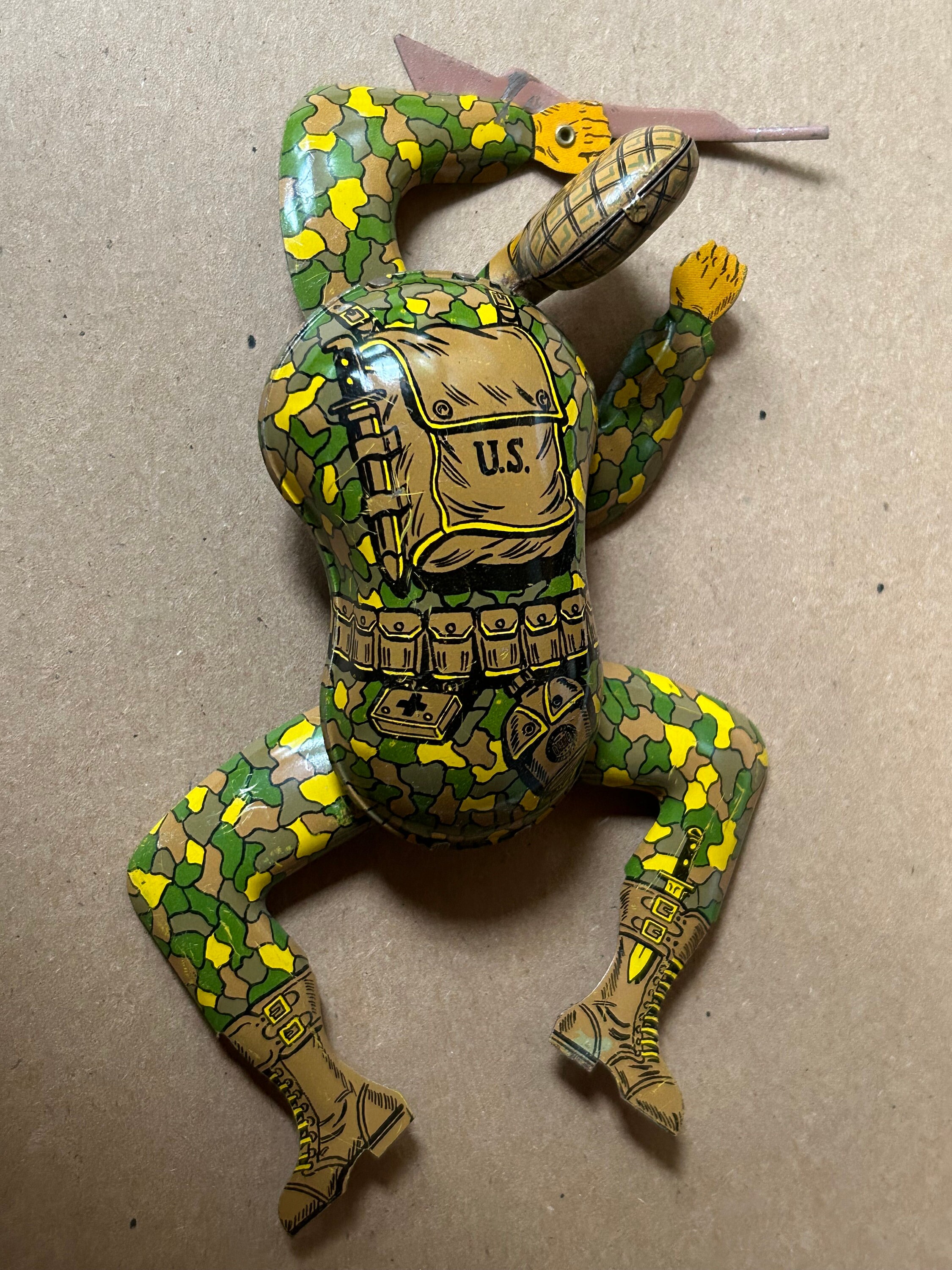 Vintage1957 Commando Joe by Ohio Art - Etsy