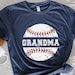 Custom Baseball Grandma Shirt, Baseball Nana Shirt, Baseball T-shirts ...