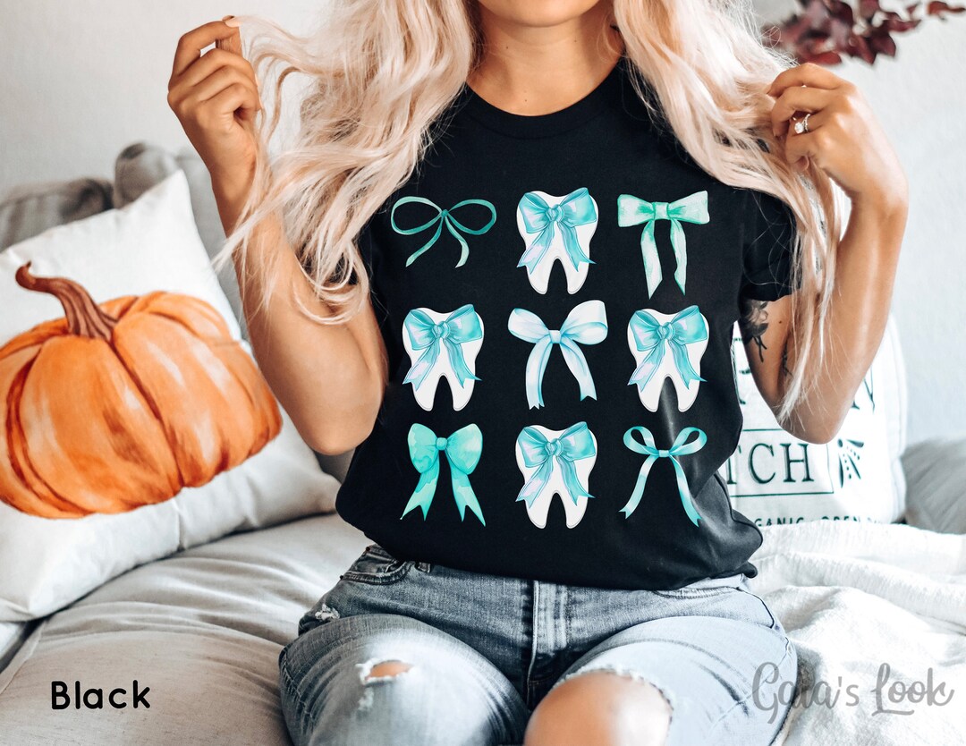 Coquette Dental Shirt, Dental Hygiene T-shirt, RDH Dental Hygienist Tee ...