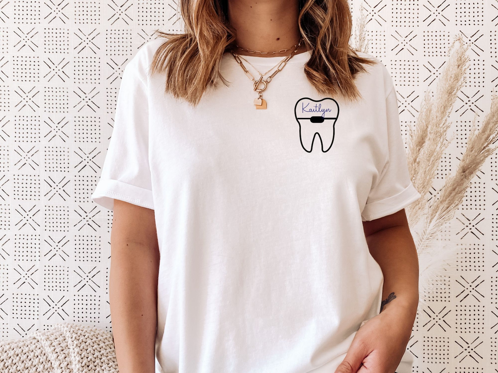Dentist Custom Shirt, Dental Assistant Tshirt, Personalized Tooth Tee ...