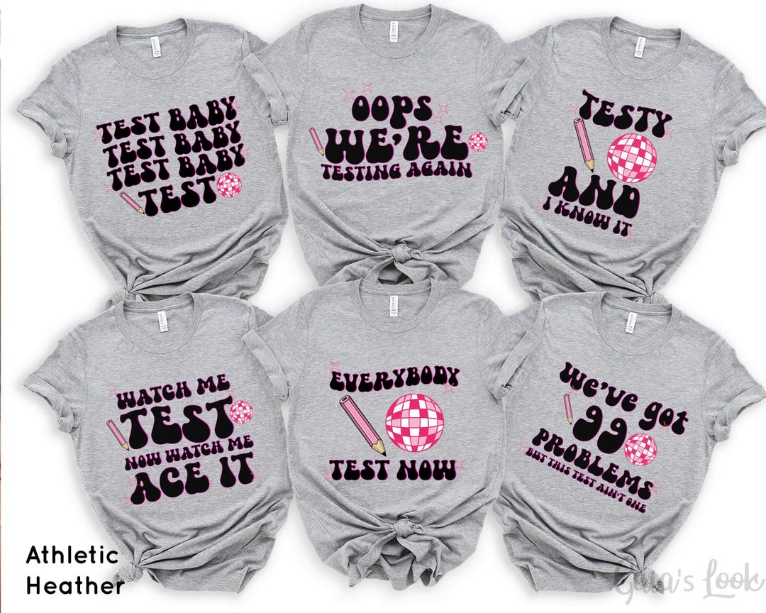 Testing Shirt, Funny Teacher Test Day Shirt, Staar State Testing Shirt ...