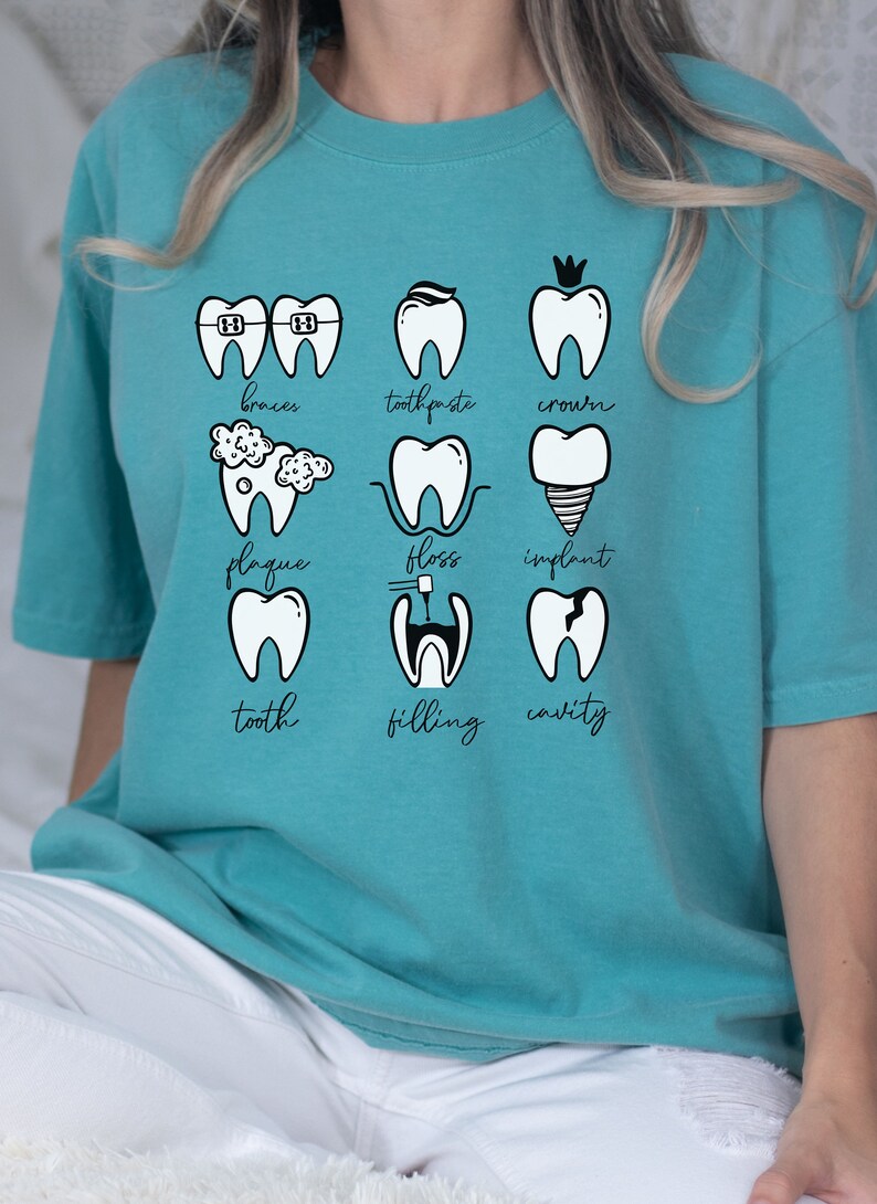 Funny Dentist Shirt, Dental Hygiene T-shirt, RDH Dental Hygienist Tee ...