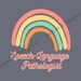 SLP Rainbow Digital File, SLP Rainbow Poster, SLP Mug and Hat, Speech ...