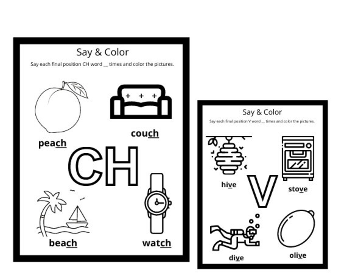 Speech Articulation Therapy Worksheets, Late Sounds, Summer Practice ...
