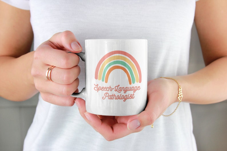 SLP Rainbow Digital File, SLP Rainbow Poster, SLP Mug and Hat, Speech ...