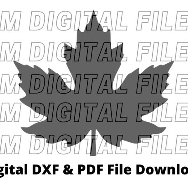 Maple Leafs Dxf - Etsy Canada