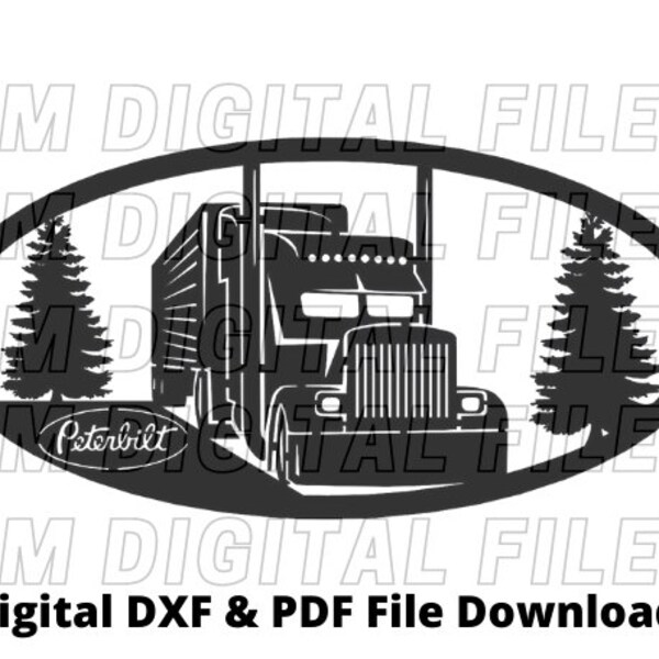 Peterbilt Dxf - Etsy