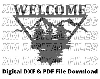 Cat Sign DXF File Dxf Digital Download Scaled DXF File Wall - Etsy Canada