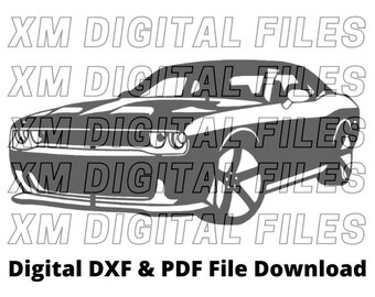 Challenger Dxf - Etsy