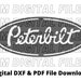 Peterbilt Truck DXF File Dxf Digital Download Scaled DXF - Etsy Canada