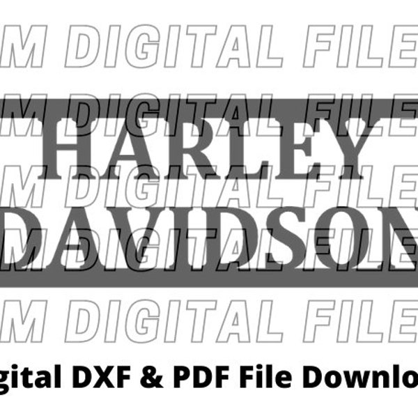 Plasma Dxf Files Harley Davidson - Etsy