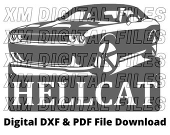 Hellcat Dxf File - Etsy