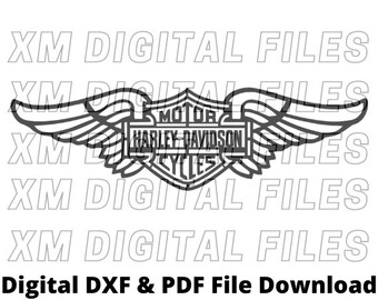 Laser File Harley Davidson - Etsy