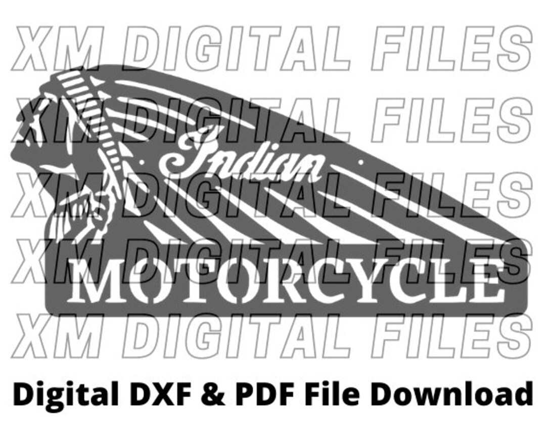 Motorcycle DXF File Dxf Digital Download Scaled (Download Now) - Etsy