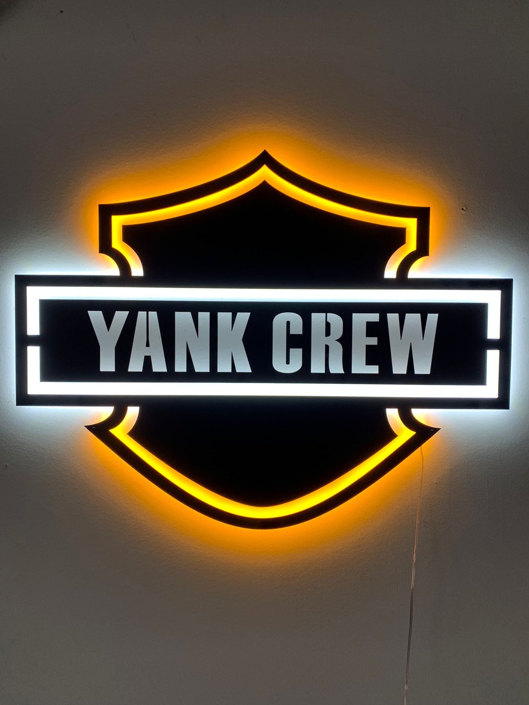 Custom Design Metal Neon Sign steel Custom Led Sign Garage - Etsy