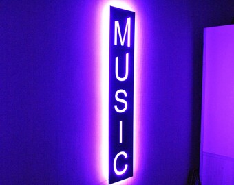 Led Musician Sign - Etsy