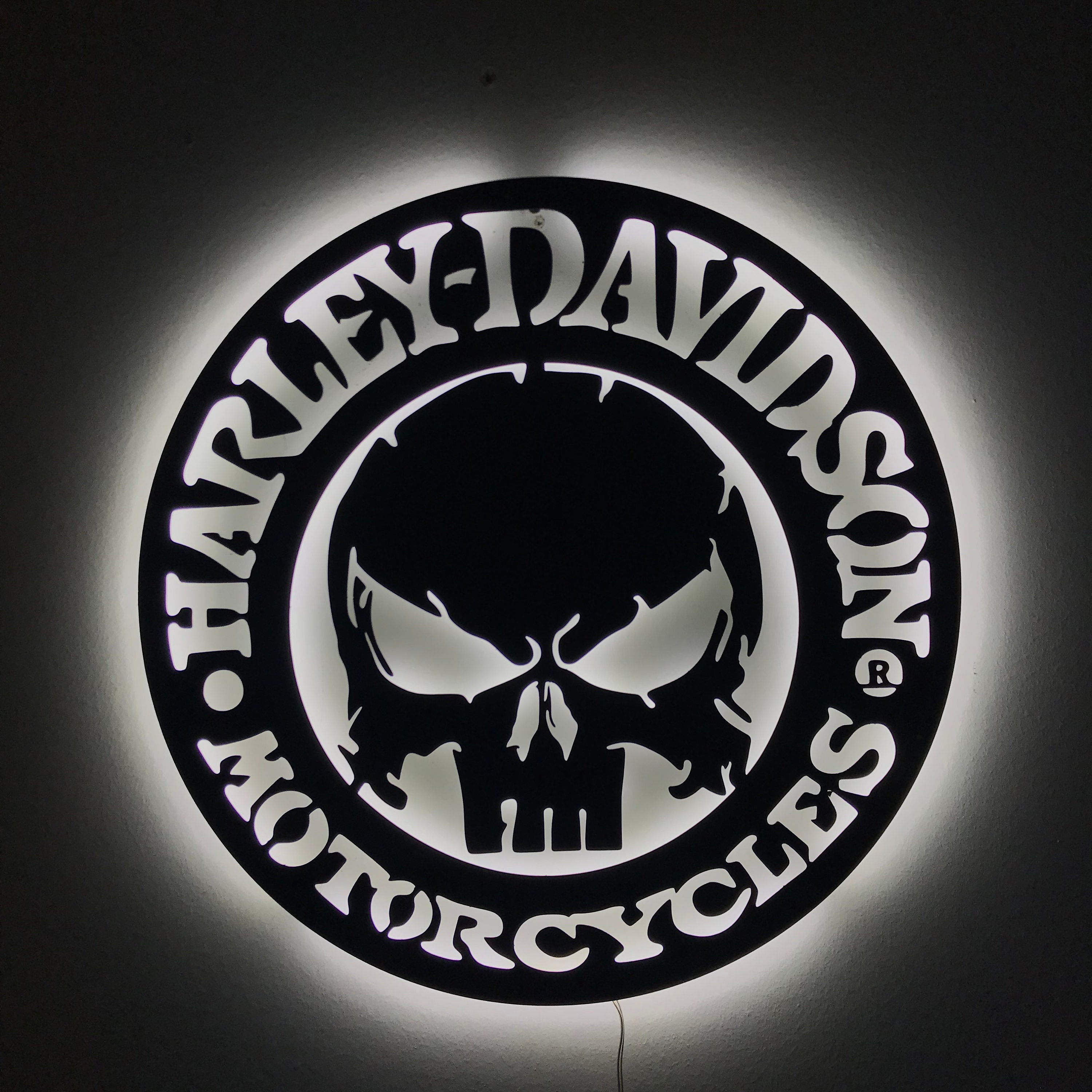 Harley Davidson Skull Logo