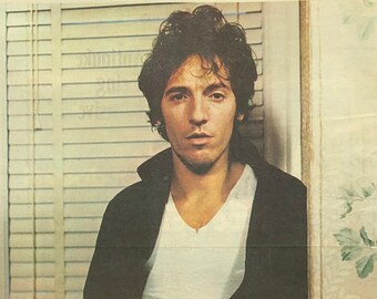 Bruce Springsteen Poster - Etsy