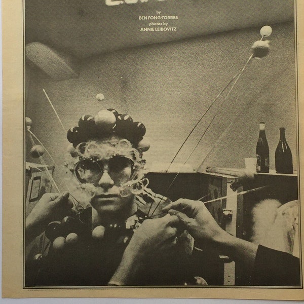 Elton John Rare Poster - Etsy