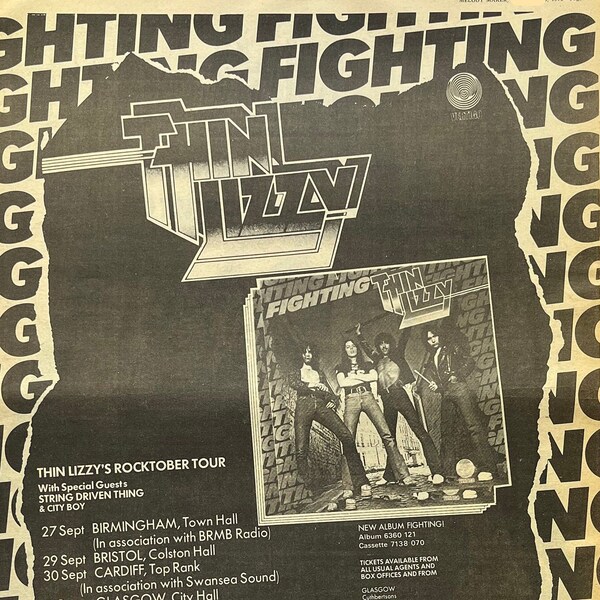 Thin Lizzy Poster - Etsy