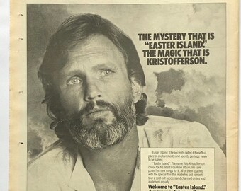 Kris Kristofferson Poster - Etsy