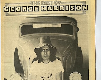 George Harrison the Best of George Harrison LP - Etsy