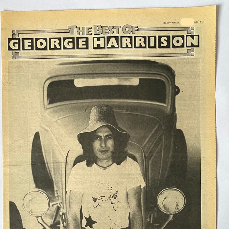 George Harrison Art - Etsy