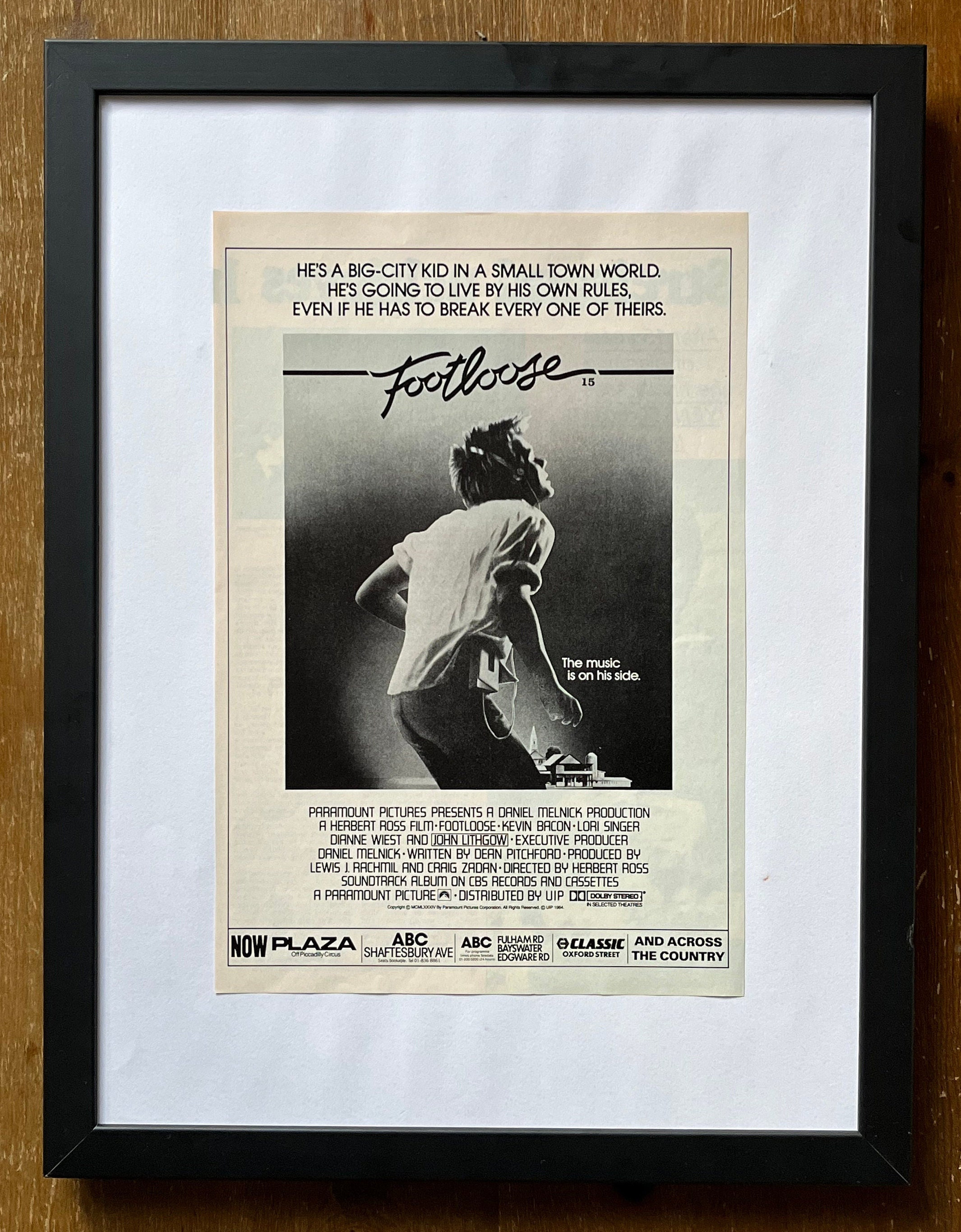 Footloose 1984 Poster