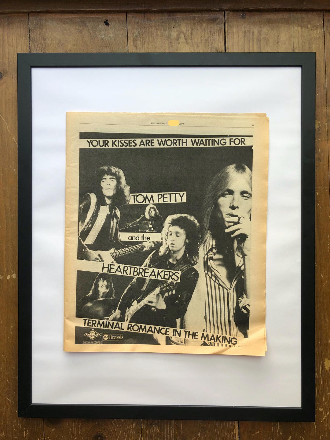 Tom Petty and the Heartbreakers, Terminal Romance. Rare, Original ...