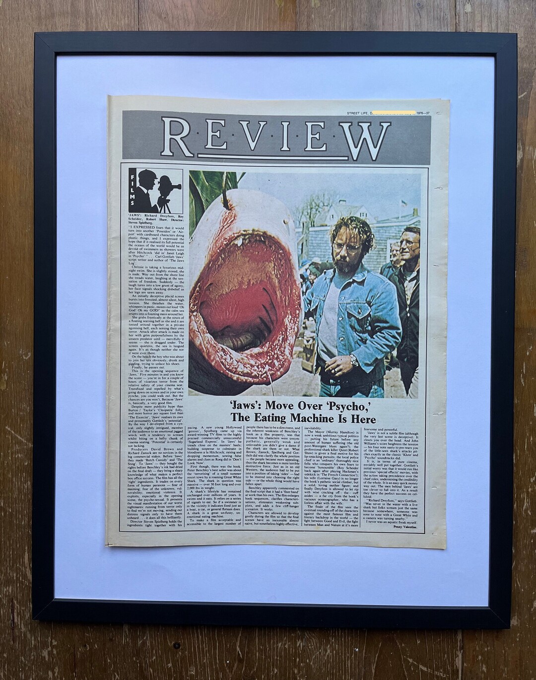 Jaws. Rare, Original, Authentic, Vintage Poster From 1976 - Etsy