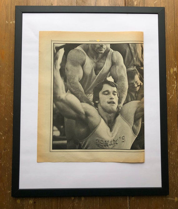 Arnold Schwarzenegger. Rare Original Authentic Vintage | Etsy