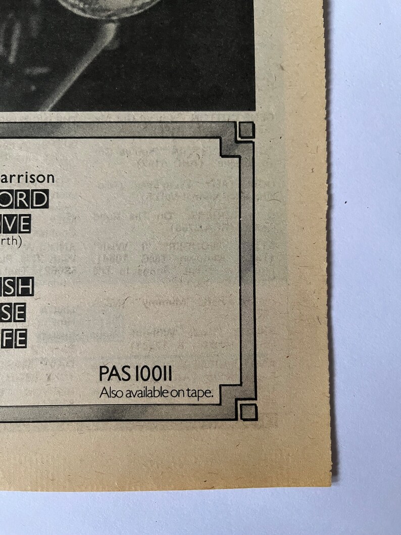 George Harrison the Best of George Harrison. Rare Original - Etsy