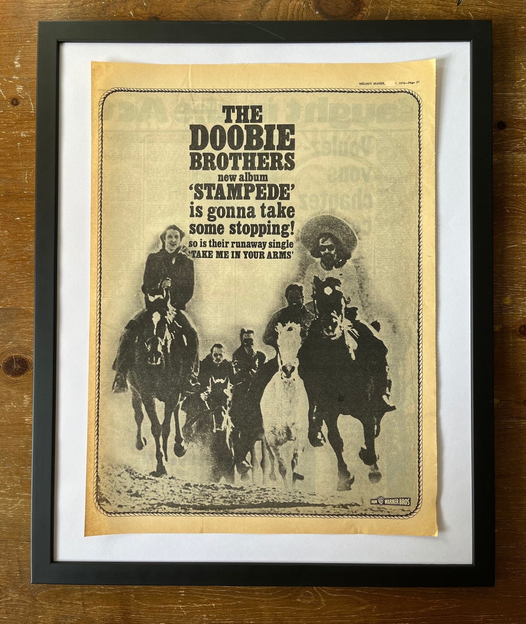 The Doobie Brothers, Stampede. Rare, Original, Authentic, Vintage ...