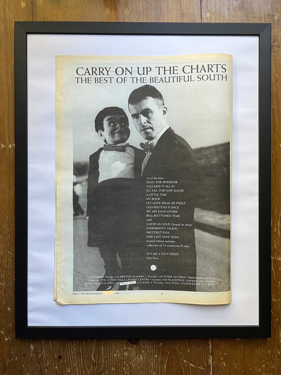 The Beautiful South, Carry on up the Charts: the Best of the Beautiful ...
