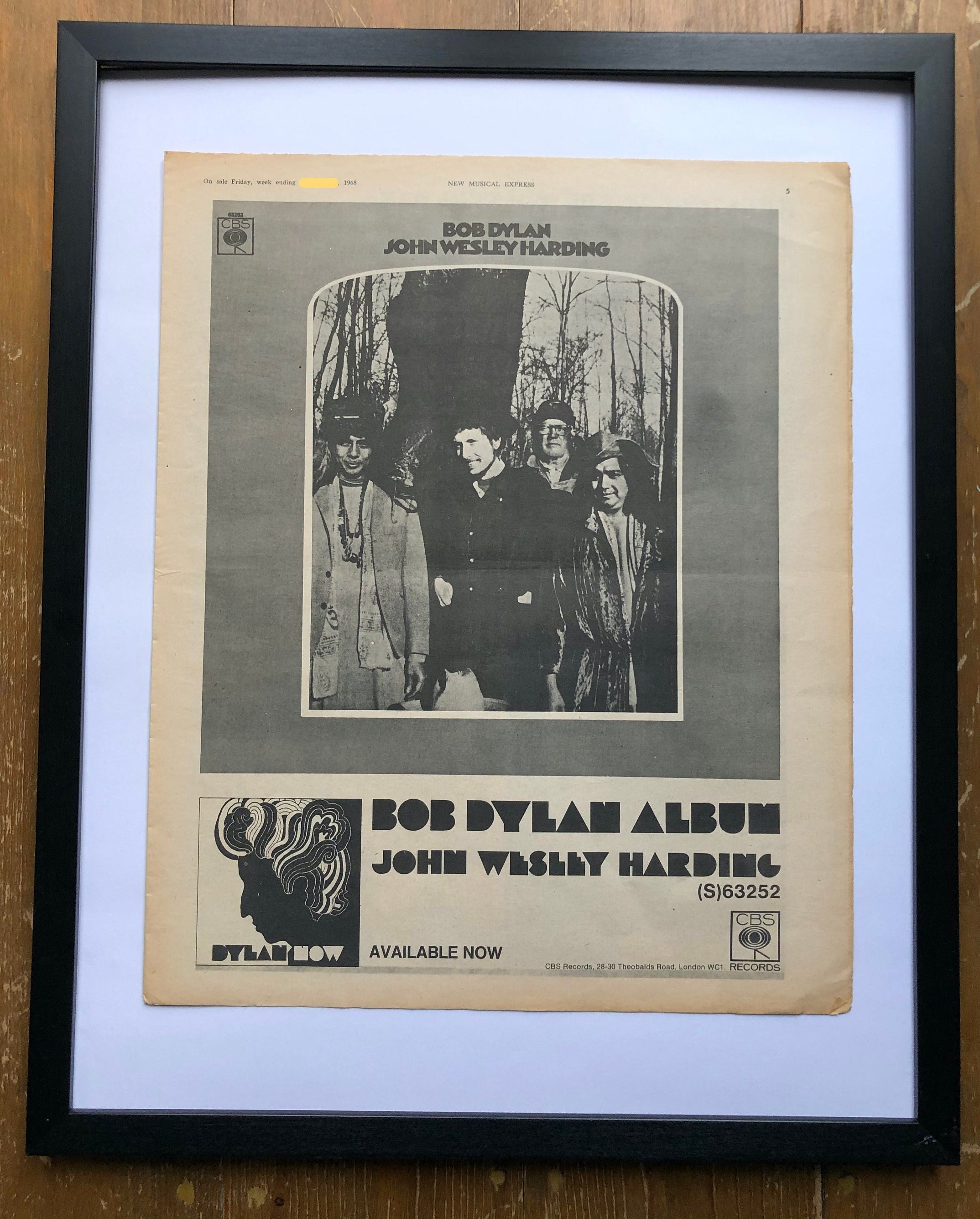 Bob Dylan John Wesley Harding